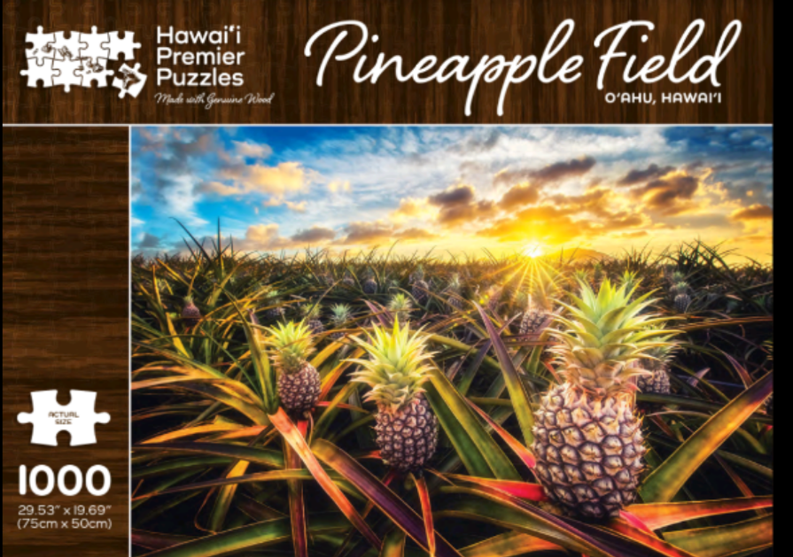 Pineapple Field - Oahu, Hawaii – Hawaii Premier Puzzles